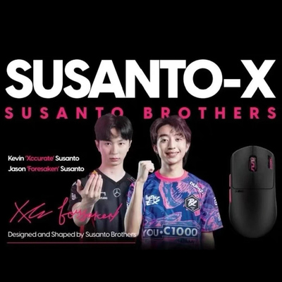 【现货】派世PulsarxSUSANTO-Xforsaken大佛 Xcc联名无线鼠标