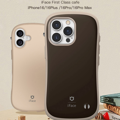 正品iFace苹果16咖啡防摔保护套
