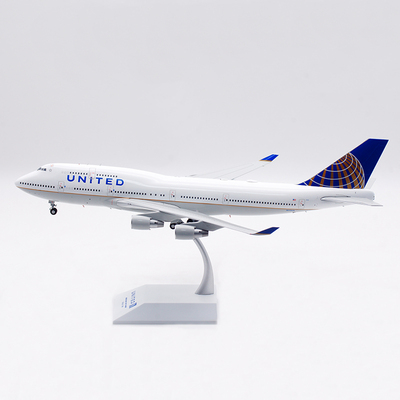 JCWings波音B747-400合金模型