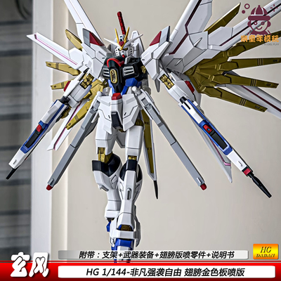 HG非凡强袭自由拼装模型