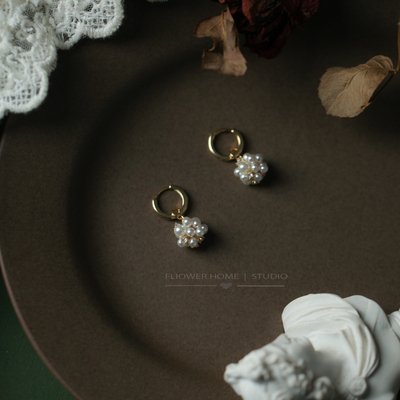 设计感精致闪亮优雅温柔耳环