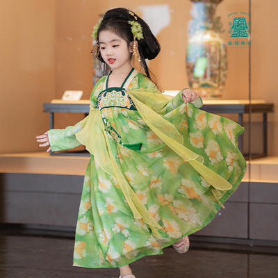 汉服女童春装儿童高端超