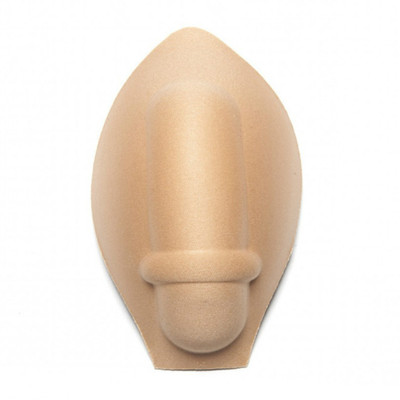 男士内裤罩杯丁字裤3D立体逼真激凸护垫塑形显大防走光泳裤海绵垫