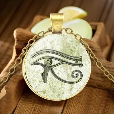 古埃及Eye of Horus荷鲁斯之眼护身符吊坠