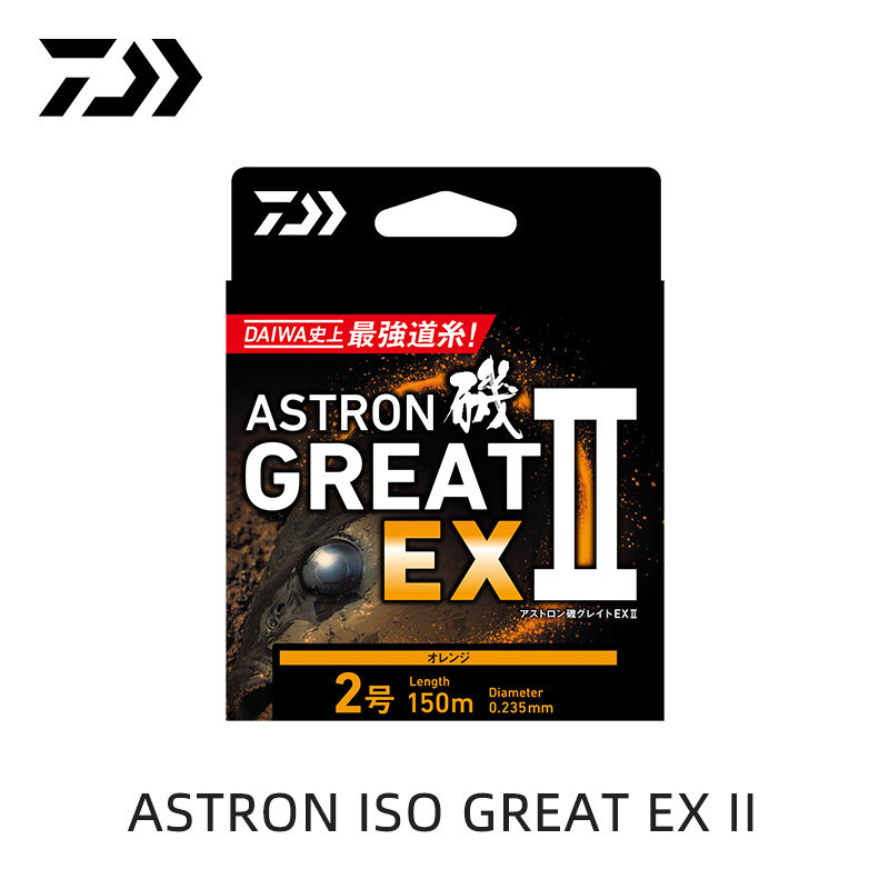 DAIWA达亿瓦 新款ASTRON ISO GREAT EX 矶钓尼龙主线耐磨鱼线母线