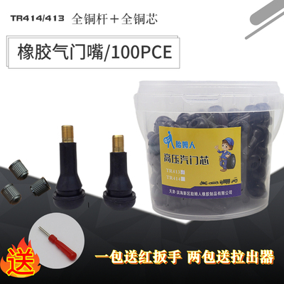 汽车真空胎气门嘴轮胎气嘴真空嘴橡胶嘴带气门芯 4134包邮100支
