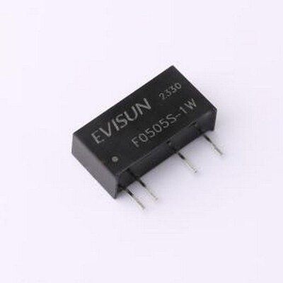 F0505S-1W 电源模块 电源模块输入5V输出5V200mA 1W 3KV隔离 SIP-