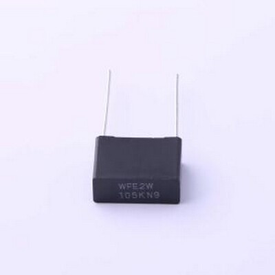 ECWFE2W105K 聚丙烯膜电容(CBB) 1uF ±10% 450V 插件,P=15mm
