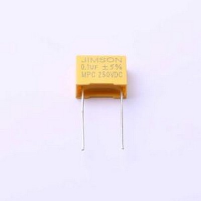 MPC104J250D01 聚丙烯膜电容(CBB) 100nF ±5% 250V 插件,P=10mm
