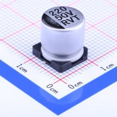 RVT1H221M1010 贴片型铝电解电容 220uF ±20% 50V -