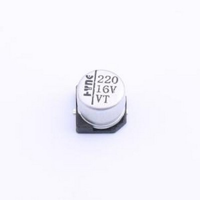 HY1C221MC063054MEO 贴片型铝电解电容 220uF ±20% 16V SMD,D6.3