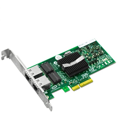 Intel pro 1000 expi9402pt(82571)PCI-E x4双口千兆服务器网卡
