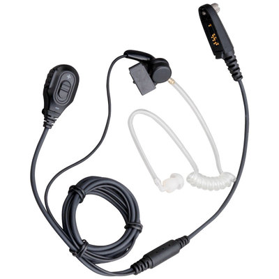 HYT TC610S耳机EAN07 好易通二线透明管监控海能达对讲机耳麦