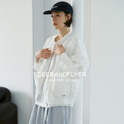 简约实穿主义宽松双开拉链外套