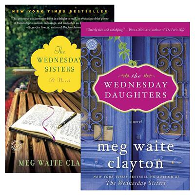英文原版 The Wednesday Sisters系列2册 周三姊妹淘 周三的女儿 女性小说 梅格·克莱顿 英文版 进口英语原版书籍