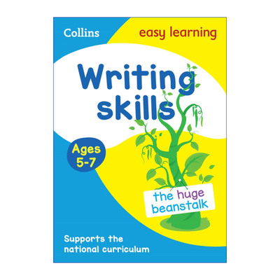英文原版 Collins Easy Learning Writing Skills Ages 5-7 柯林斯易学儿童写作技巧训练5-7岁 英文版 进口英语原版书籍
