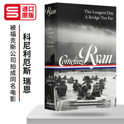 英文原版 Cornelius Ryan The Longest Day 科尼利厄斯 瑞恩 精装 英文版 进口英语原版书籍
