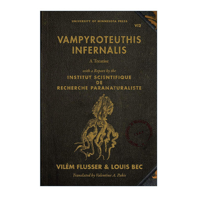 英文原版 Vampyroteuthis Infernalis 吸血乌贼 威廉·弗卢塞尔 幽灵蛸 来自地狱的吸血鬼 英文版 进口英语原版书籍