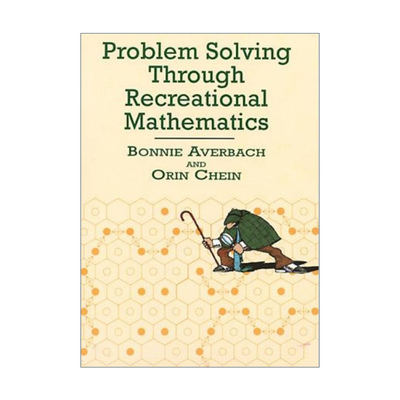 英文原版 Problem Solving Through Recreational Mathematics Dover Math Games & Puzzles 趣味学数学 英文版 进口英语原版书籍