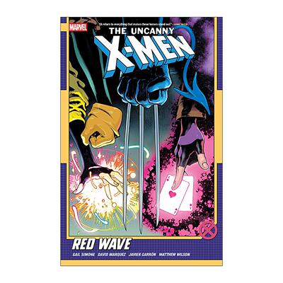 英文原版 Uncanny X-Men By Gail Simone Vol.1 Red Wave 非凡X战警 合集 卷一 漫威漫画 英文版 进口英语原版书籍