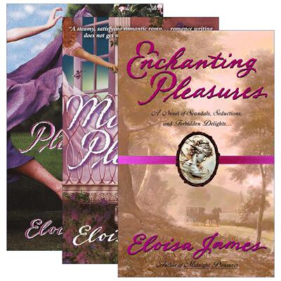 英文原版 The Pleasures Trilogy 愉悦三部曲3册 浪漫喜剧 Eloisa James 英文版 进口英语原版书籍