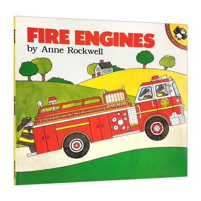Fire Engines 消防车 交通工具低幼宝宝书 英文原版儿童绘本 进口英语书籍