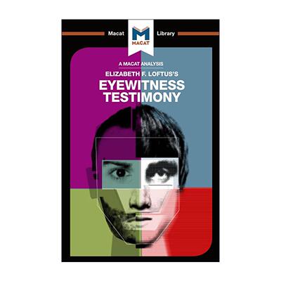 英文原版 Eyewitness Testimony 目击者证词 MACAT解读系列 英文版 进口英语原版书籍