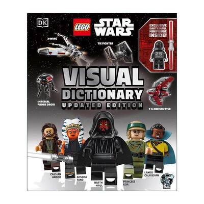 英文原版 LEGO Star Wars Visual Dictionary Updated Edition DK乐高星球大战视觉词典 更新版精装 英文版 进口英语原版书籍