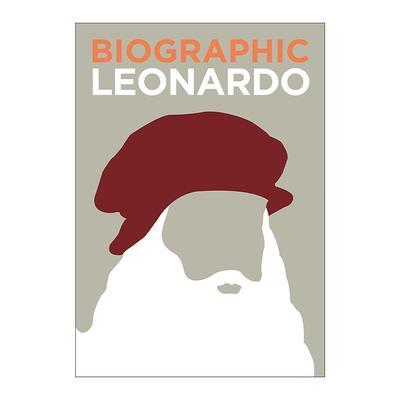 英文原版 Biographic Leonardo 达芬奇 文艺复兴画家传记 精装 蒙娜丽莎 英文版 进口英语原版书籍