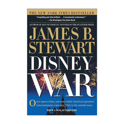 英文原版 DisneyWar 迪斯尼战争 利策新闻奖得主James Stewart 英文版 进口英语原版书籍