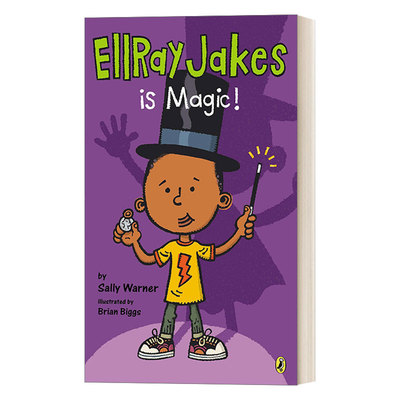 英文原版 Ellray Jakes 06 EllRay Jakes Is Magic 埃雷·杰克系列6 埃雷·杰克是魔法 儿童社交友谊小说 英文版 进口英语原版书籍