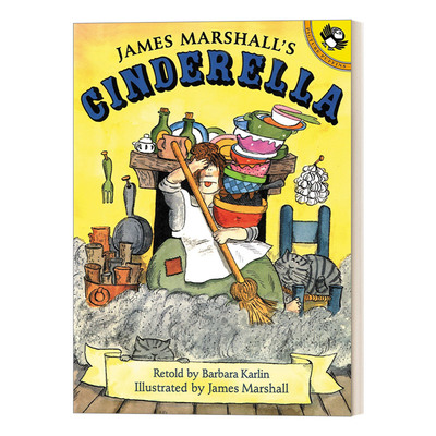 James Marshall's Cinderella 灰姑娘 James Marshall经典童话故事幽默绘本