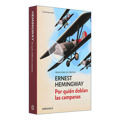 西班牙语原版 Por quien doblan las campanas For Whom the Bell Tolls 丧钟为谁而鸣 西班牙语版 海明威 进口原版书籍