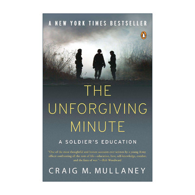 英文原版 The Unforgiving Minute 无情的一分钟 士兵教育 传记 阿富汗战争 Craig M. Mullaney 英文版 进口英语原版书籍