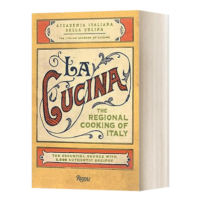 La Cucina: The Regional Cooking of Italy 意大利的地方烹饪 精装