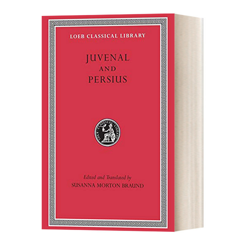 英文原版小说 Juvenal and Persius尤维纳利斯和柏修斯原文拉英对照版洛布古典丛书英文版进口英语原版书籍_虎窝淘