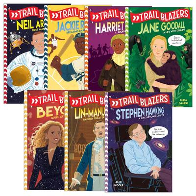 英文原版 Trailblazers 开拓者系列7册 传记 儿童科普百科 Alex Woolf 英文版 进口英语原版书籍