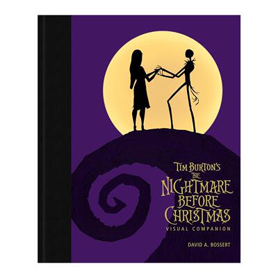 英文原版 Tim Burton's The Nightmare Before Christmas Visual Companion 蒂姆·伯顿的圣诞夜惊魂 迪士尼视觉指南 豪华精装