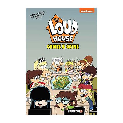 英文原版 The Loud House Vol.23 Games and Gains 喧闹一家亲第23卷 漫画小说 英文版 进口英语原版书籍
