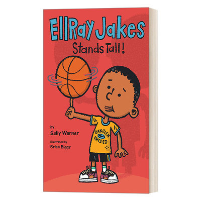 英文原版 Ellray Jakes 09 EllRay Jakes Stands Tall 埃雷·杰克系列9 埃雷·杰克站得高 儿童社交友谊小说 英文版 进口英语书籍