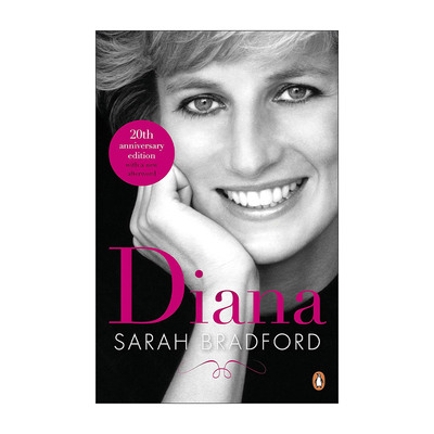 英文原版 Diana 戴安娜王妃传 Sarah Bradford 英国王室传记 英文版 进口英语原版书籍