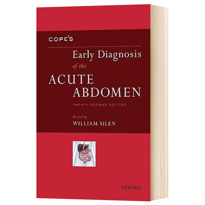 应付急性腹痛的早期诊断 第22版 Cope's Early Diagnosis of the Acute Abdomen 英文原版医疗卫生读物 进口英语书籍