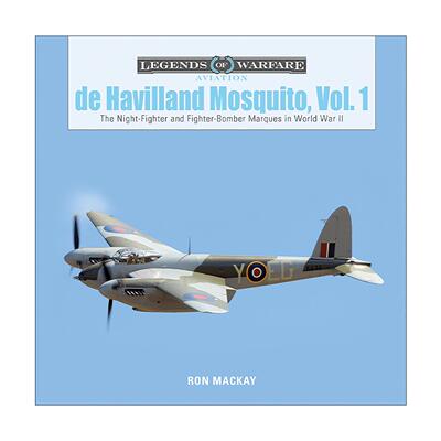 英文原版 De Havilland Mosquito Vol.1 德 哈维兰蚊式轰炸机 卷一 精装 英文版 进口英语原版书籍