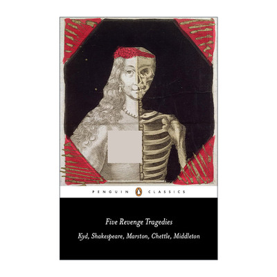 英文原版 Five Revenge Tragedies Penguin Classics 五部复仇悲剧 企鹅经典 哈姆雷特 莎士比亚 英文版 进口英语原版书籍