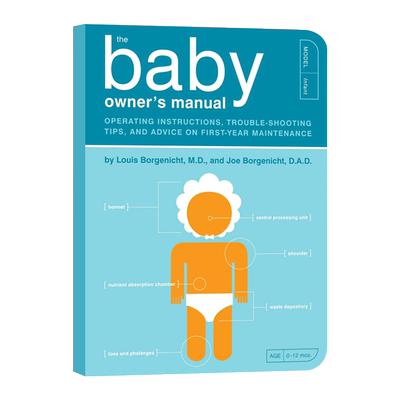 新手妈妈手册指南 The Baby Owner's Manual 英文原版育儿家庭教育读物 进口英语书籍