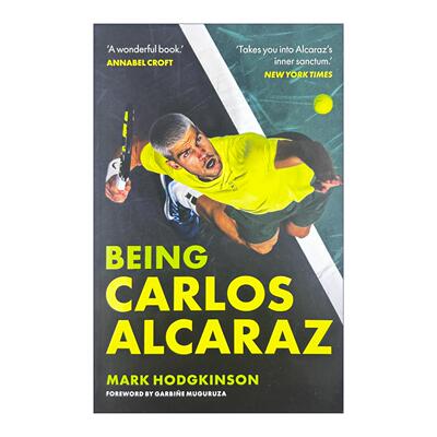 英文原版 Being Carlos Alcaraz 卡洛斯·阿尔卡拉斯传记 澳网法网冠军 网球大满贯 英文版 进口英语原版书籍