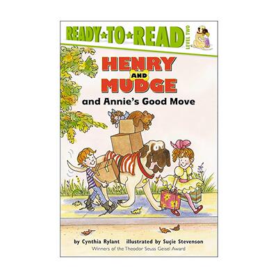 英文原版 Henry and Mudge and Annie's Good Move 亨利和玛吉 准备读分级读物 Ready to Read Level 2 英文版 进口英语原版书籍