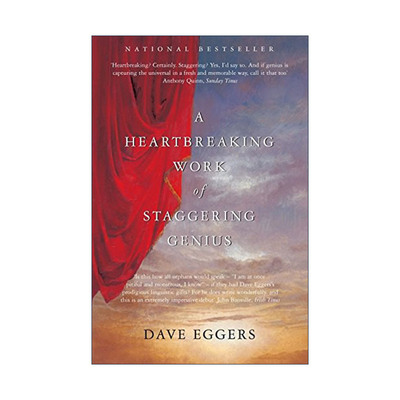 英文原版 A Heartbreaking Work of Staggering Genius 怪才的荒诞与忧伤 戴夫·艾格斯自传 Dave Eggers 英文版进口英语原版书籍