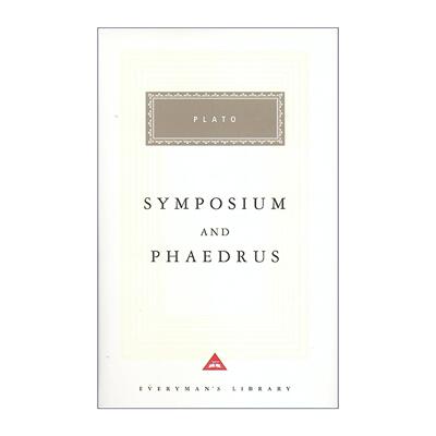英文原版 Symposium 柏拉图 会饮篇 Everyman精装收藏版 英文版 进口英语原版书籍