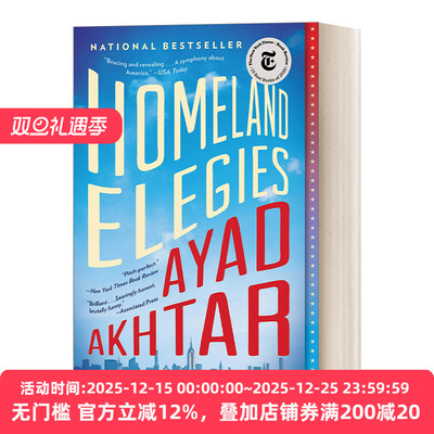 Homeland Elegies  故乡挽歌 奥巴马2020年度读书单图书 普利策奖作者
